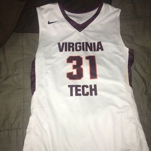 Nike | Shirts | Virginia Tech Nike Jersey | Poshmark
